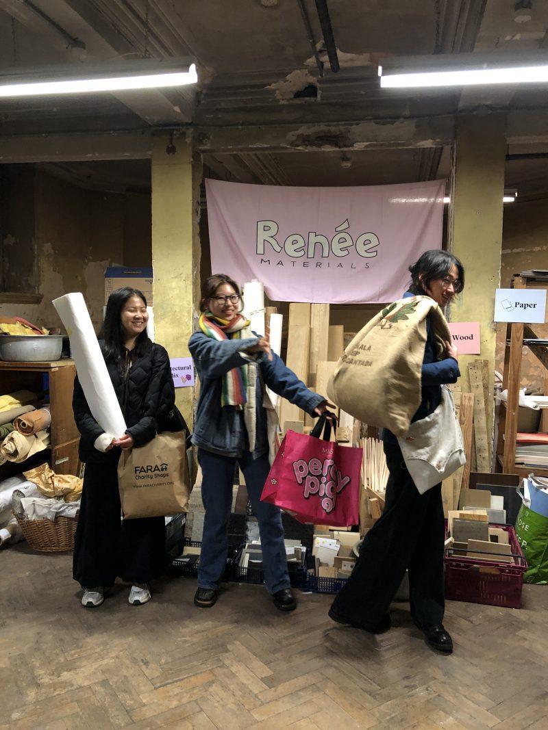 Shoreditch Reuse Hub - Renée Materials